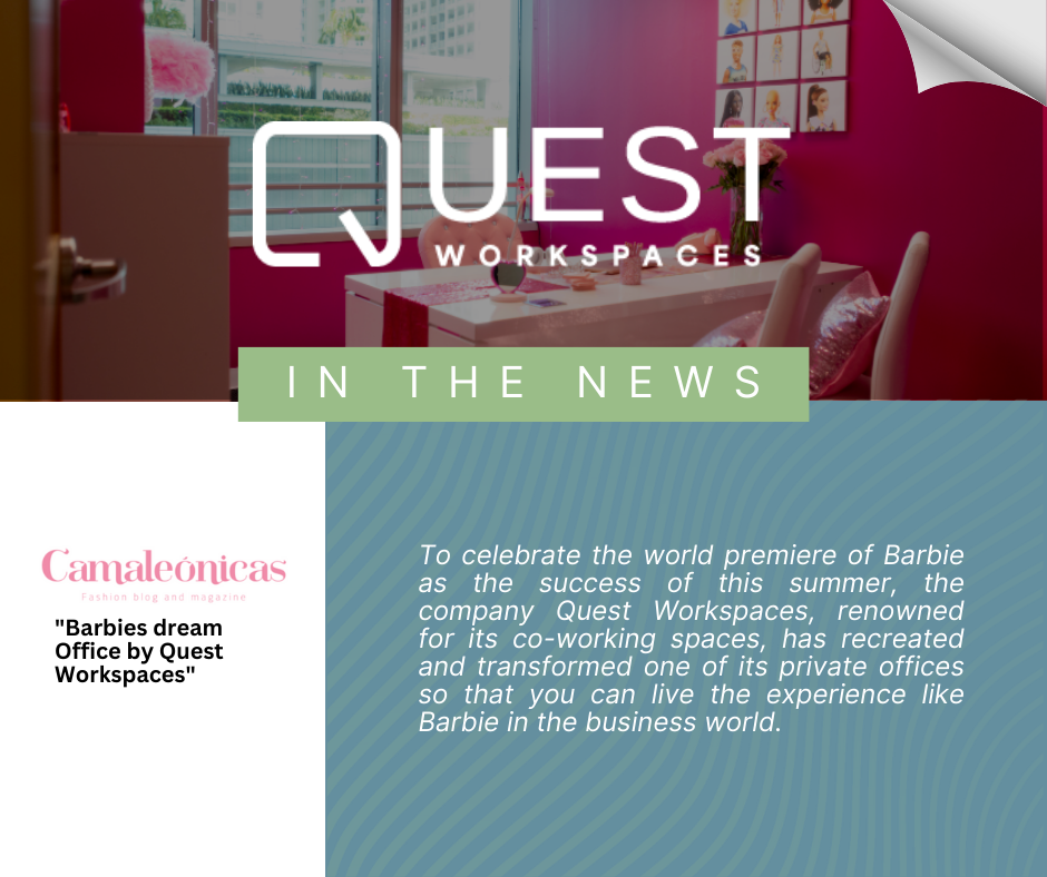 Barbies Dream Office by Quest Workspaces